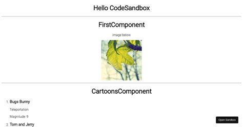 React Js Practice Set 3 Codesandbox