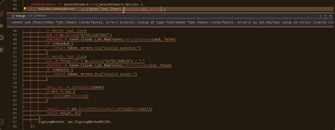 Sample Not Working Validationkeygetter Cannot Use As Jwt Keyfunc