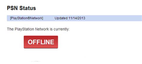 PSN Goes Down As PS4 Launches In US Canada Error Code NW 31453 6 NP 3500 8 Appears