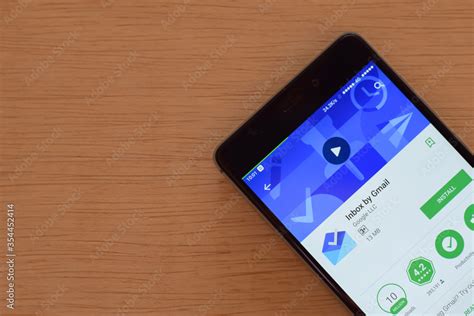 Foto De Inbox By Gmail Dev App On Smartphone Screen Inbox By Gmail Is