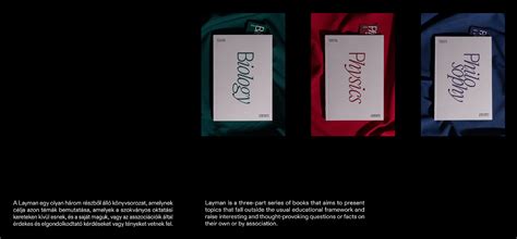 layman — a book series behance