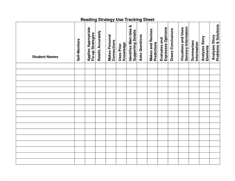 Student Progress Tracker Template Student Progress Tracker Template