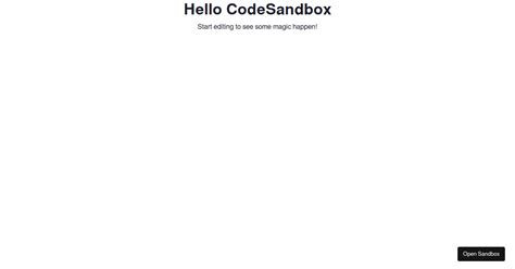 Chakra Ui Sandbox Codesandbox
