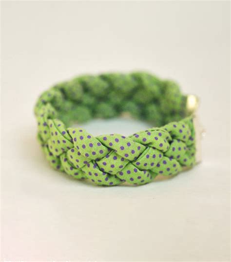 Fabric Braided Bracelet Tutorial 4 Strand Braid With Fabric Scraps