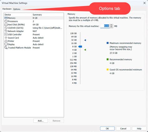 how to setup a shared folder in vmware player at home computer