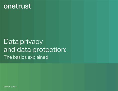 Data Privacy And Data Protection The Basics Explained
