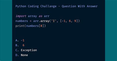 Python Coding Challange Question With Answer01200325 ~ Computer