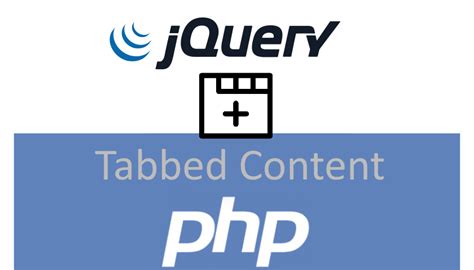 Jquery Php Ve Mysql Ile Dinamik Tabbed Content