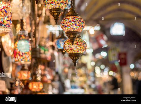 Beautiful Handmade Lanterns Are For Sale At The Grand Bazaar Located