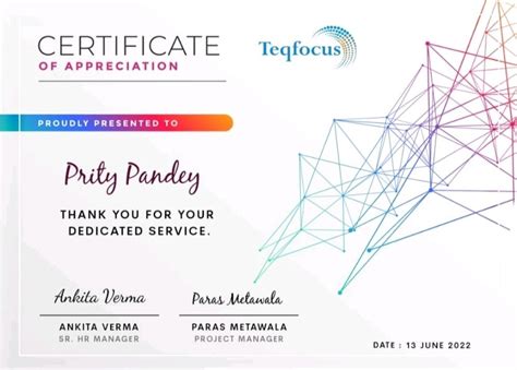 Prity Pandey On Linkedin Thankyou Teqfocus 10 Comments