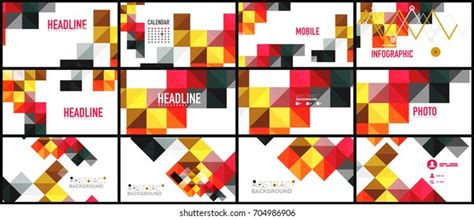 Abstract Geometric Vector Pattern Transition Effect Stock Vector Royalty Free 1810903501