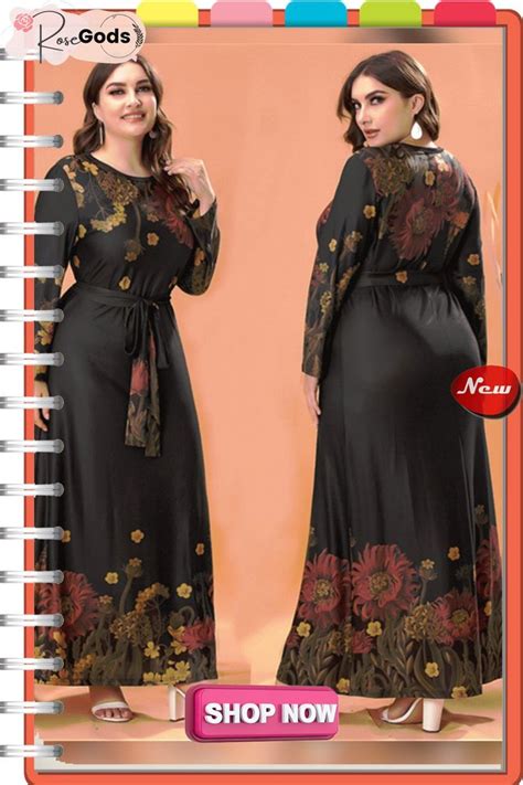 Spring Dress Noble Temperament Womens Dress Plus Size Knitted Long Sleeve Skirt In 2024 Plus