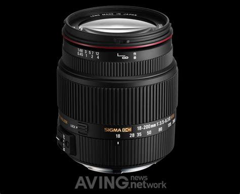 시그마 18 200mm F3 5 6 3 Ii Dc Os Hsm 렌즈 출시 및 예약판매 돌입