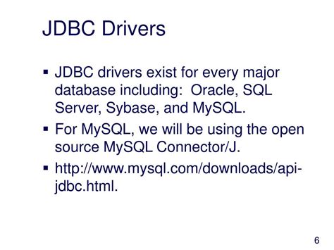 Ppt Introduction To Jdbc Powerpoint Presentation Free Download Id