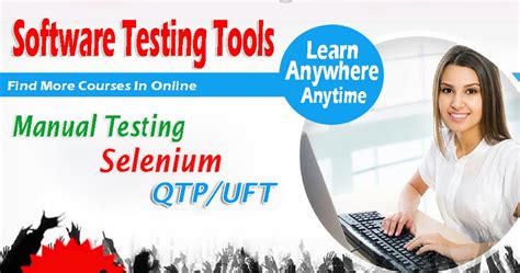 Software Testing Tools Training Best Software Testing Training Institutes In Hyderabad And