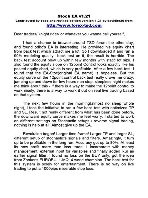 stochastic with rsi optimization pdf