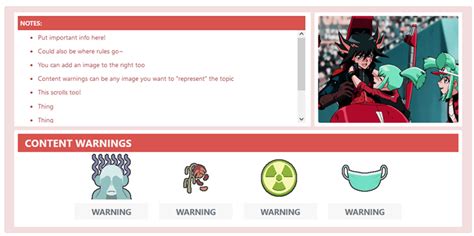 Content Warning Toyhouse Html Cloudys Ko Fi Shop Ko Fi ️ Where