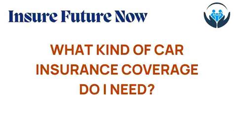 Navigating The Maze What Kind Of Car Insurance Coverage Do You Really Need