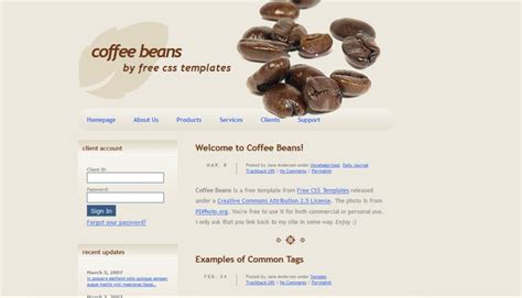 Bedava Html Css Web Site Şablonları Web Tasarım And Programlama
