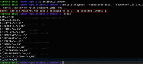 Raspberry Pi Faced Locale Error When Playing Ansible — How To Resolve Locale Enusutf 8