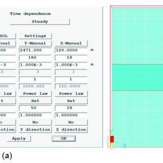 Grid Setting A Parameter Setting Of The Grid And B Grid Setting Download Scientific