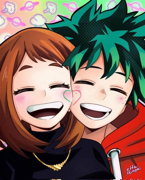 Deku X Uraraka Art