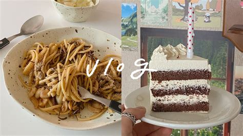 Vlog 봄 제철나물로 요리하는 브이로그 고사리파스타 미나리주꾸미솥밥🐙 벚꽃시즌은 놓칠 수 없다 강릉 벚꽃 구경🌸 쑥오트밀 얼그레이초코케이크 만들기 Youtube