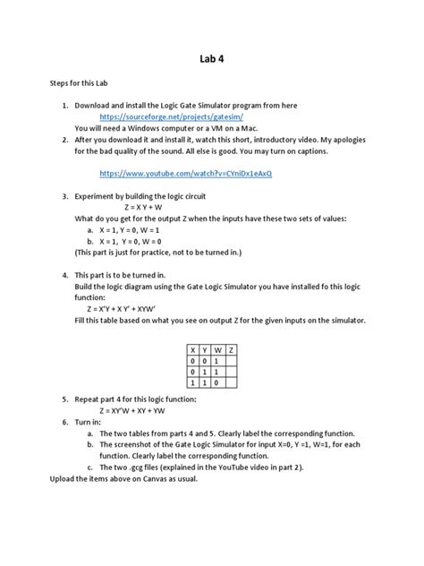 Cse3100 Lab4 Online 1 Pdf