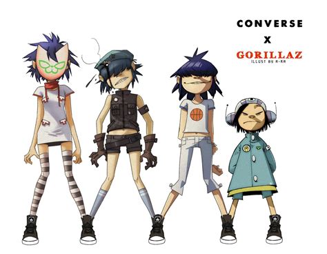 Noodle Gorillaz Wiki Gorillaz Fan Art Gorillaz Noodle Gorillaz
