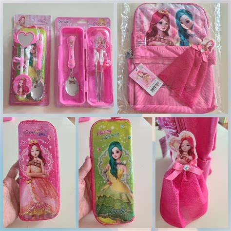 시크릿쥬쥬 별의여신 소풍배낭가방 별의여신 수저세트 네이버 블로그