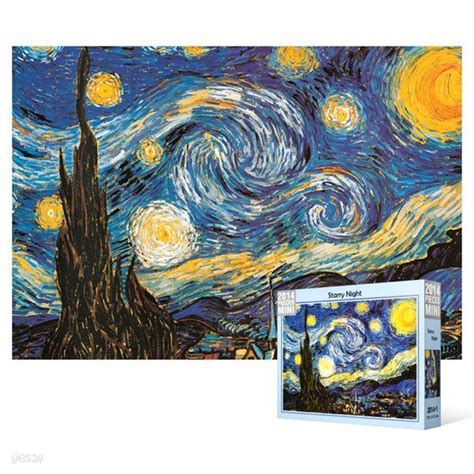 2014피스 직소퍼즐 별이 빛나는 밤 미니 예스24