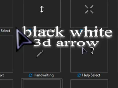 Black Cursors For Windows 300