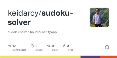 Github Keidarcy Sudoku Solver Sudoku Solver Houdini Netlify App