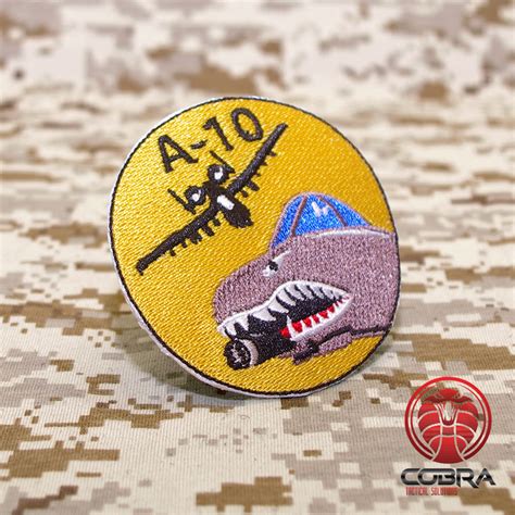 Air Force A 10 Warthog Thunderbolt Geborduurde Patch Strijkpatches