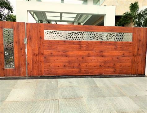 Wood WPC Facia Gate Cladding At Rs Square Feet In Chennai ID