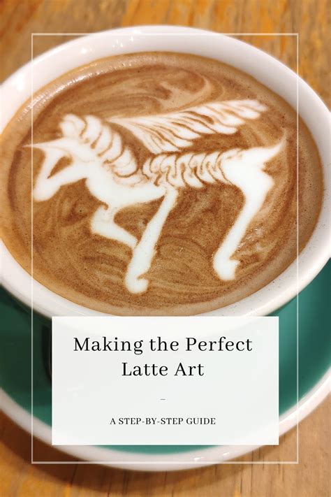 Making The Perfect Latte Art Customizable Pinterest Template Shutterstock