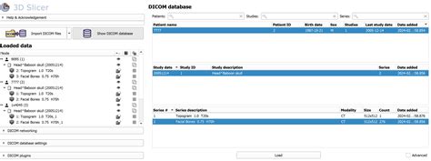 How To Load One Specific Series Of A Dicom Scanning In Python Support 3d Slicer Community
