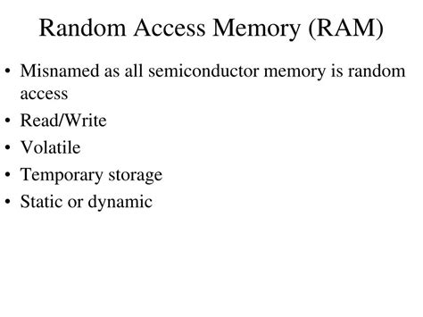 Ppt Memory Sub System Powerpoint Presentation Free Download Id577994
