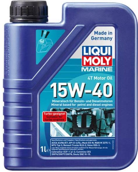Liqui Moly Marine 4t Motorolie 15w 40 Motorolie • Pris