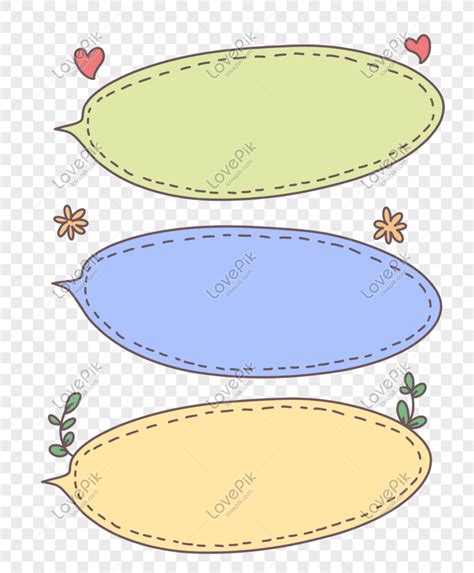 귀여운 컬러 대화 상자 거품 상자 이미지 사진 401484377 무료 다운로드