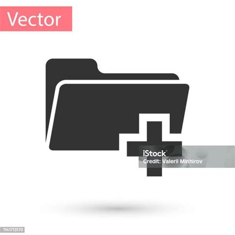 회색 흰색 배경에 고립 된 새 폴더 아이콘을 추가 합니다 새 폴더 파일 기호입니다 문서 복사 아이콘 추가 첨부 폴더 만들기 새 더하기 아이콘을 만듭니다 벡터 일러스트 0명에