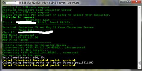 Packet Tokenizer Encrypted Packet Received Pro Thor Loki Issue Openkore Openkore Github