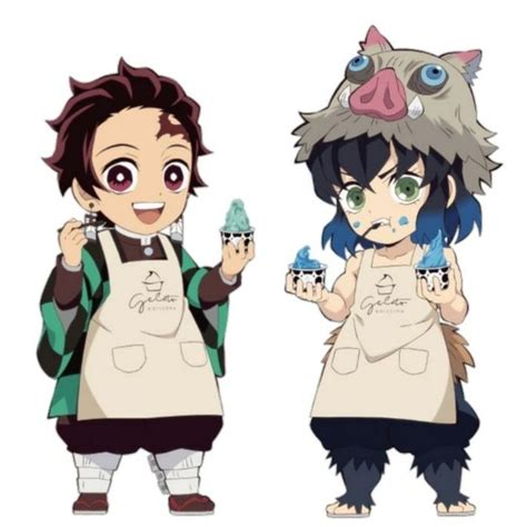 Inosuke And Tanjiro Chibi