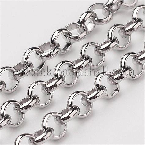 304 Stainless Steel Rolo Chains Durable And Stylish