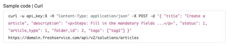 This Field Cannot Be Empty Error Message When Attempting To Create A Solution Article Via Api