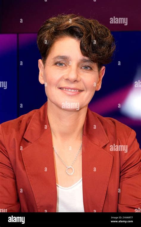 Anna Lehmann In Der Ard Talkshow Maischberger Im Studio Berlin