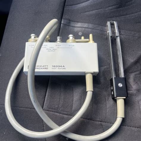 Hp Agilent 16334a Test Fixture Ebay