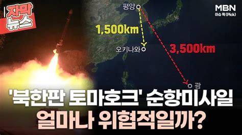 [자막뉴스] 북한판 토마호크 순항미사일 얼마나 위협적일까ㅣ이슈픽 Zum Tv