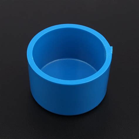 2pcs 50mm Pvc Pipe End Cap Garden Water Connectors Vicedeal