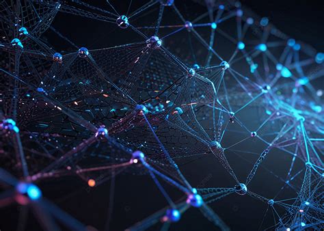 Future Abstract Connection Technology Background Technology Background